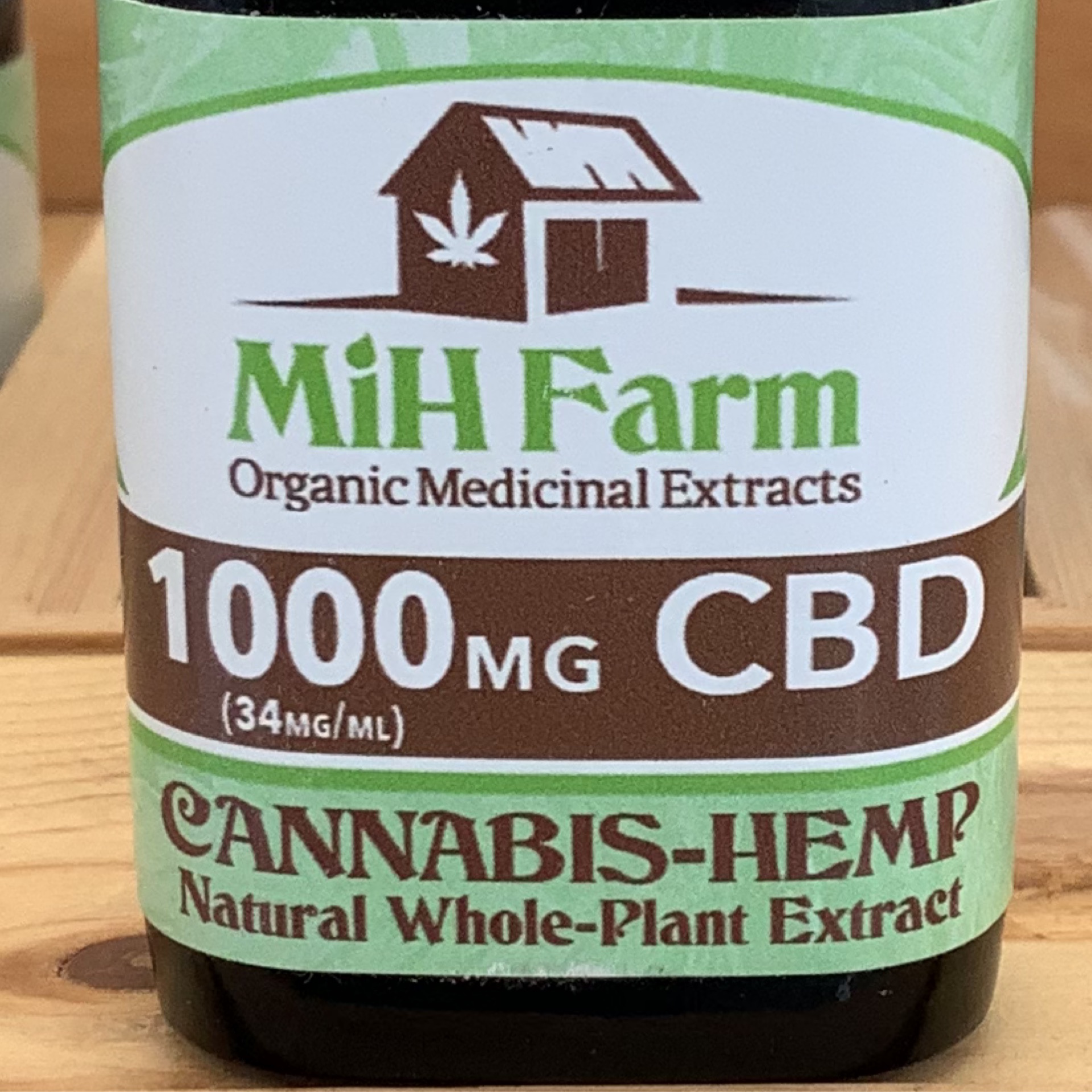 Pure Whole Plant Cannabis-HEMP Oral Extract - MiHFarm